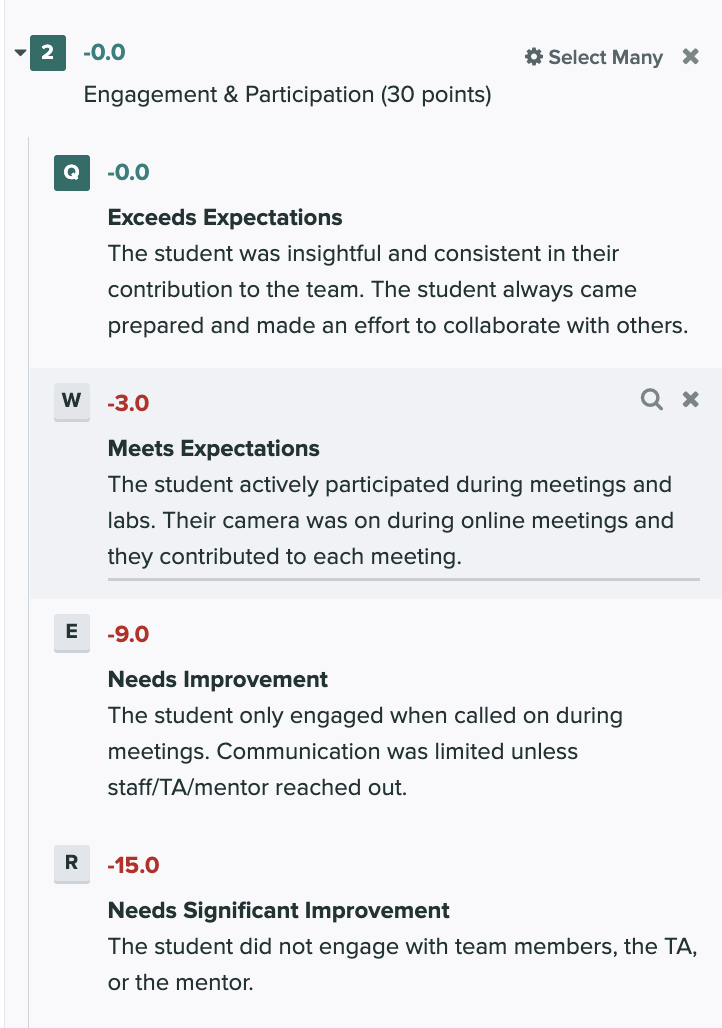 Mid Semester Evaluation :: The Examples Book